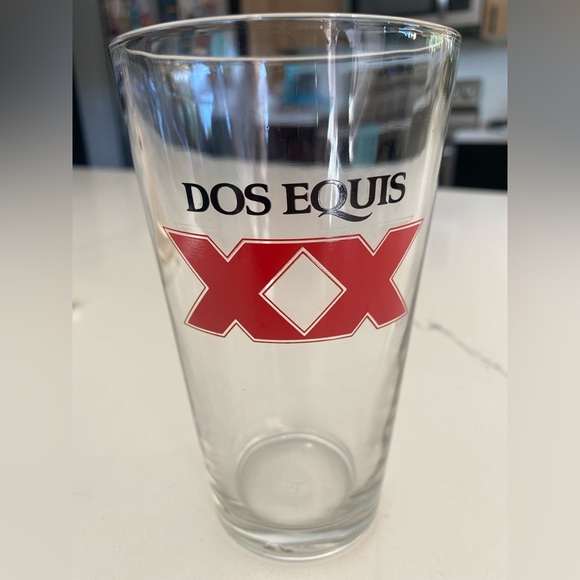 Dos Equis | Dining | Vtg Dos Equis Xx Mexican Beer Brand Large Logo 6 ...